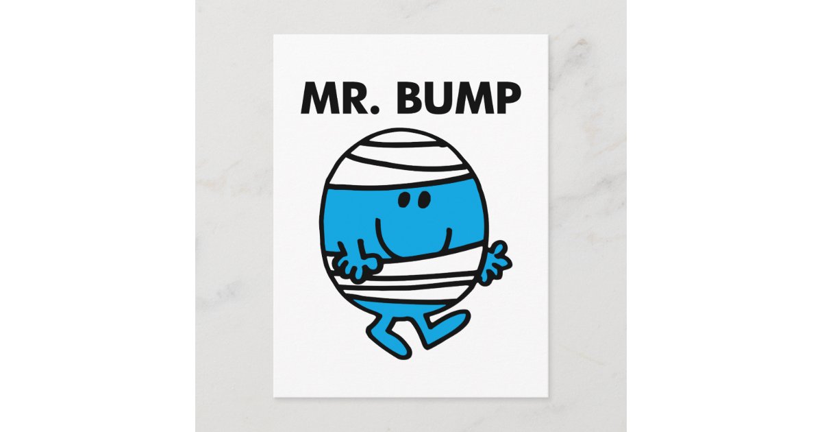 Mr. Bump Classic 1 Postcard | Zazzle