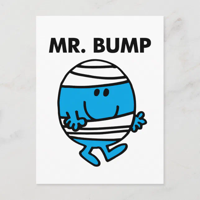 Mr. Bump Classic 1 Postcard | Zazzle