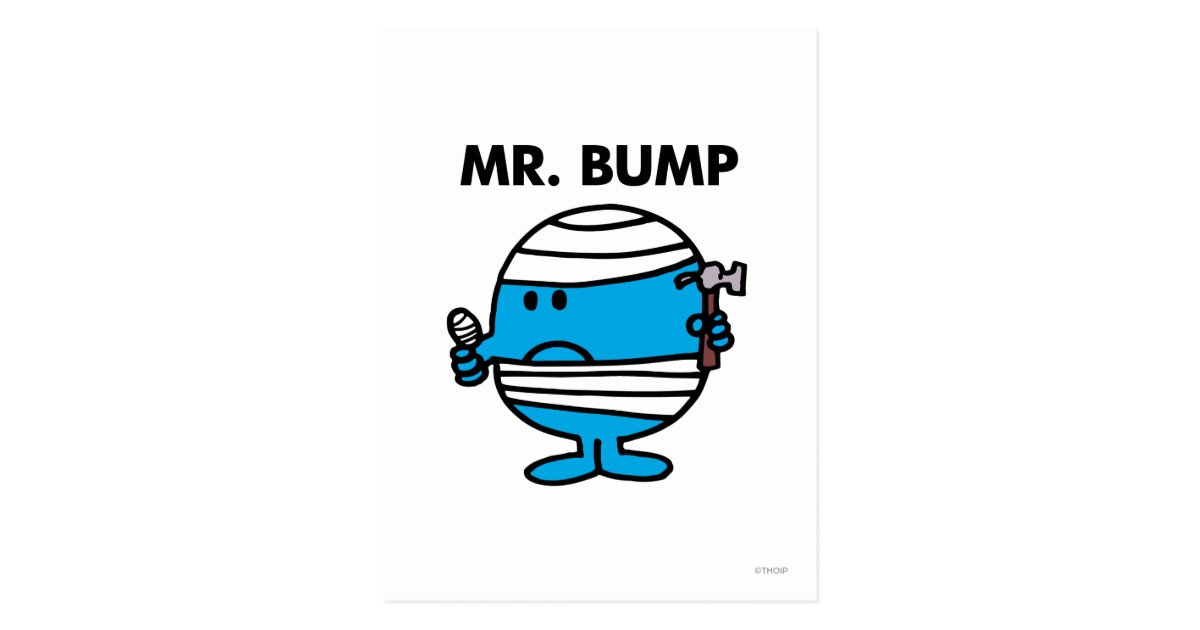 Mr. Bump Classic 2 Postcard | Zazzle.com