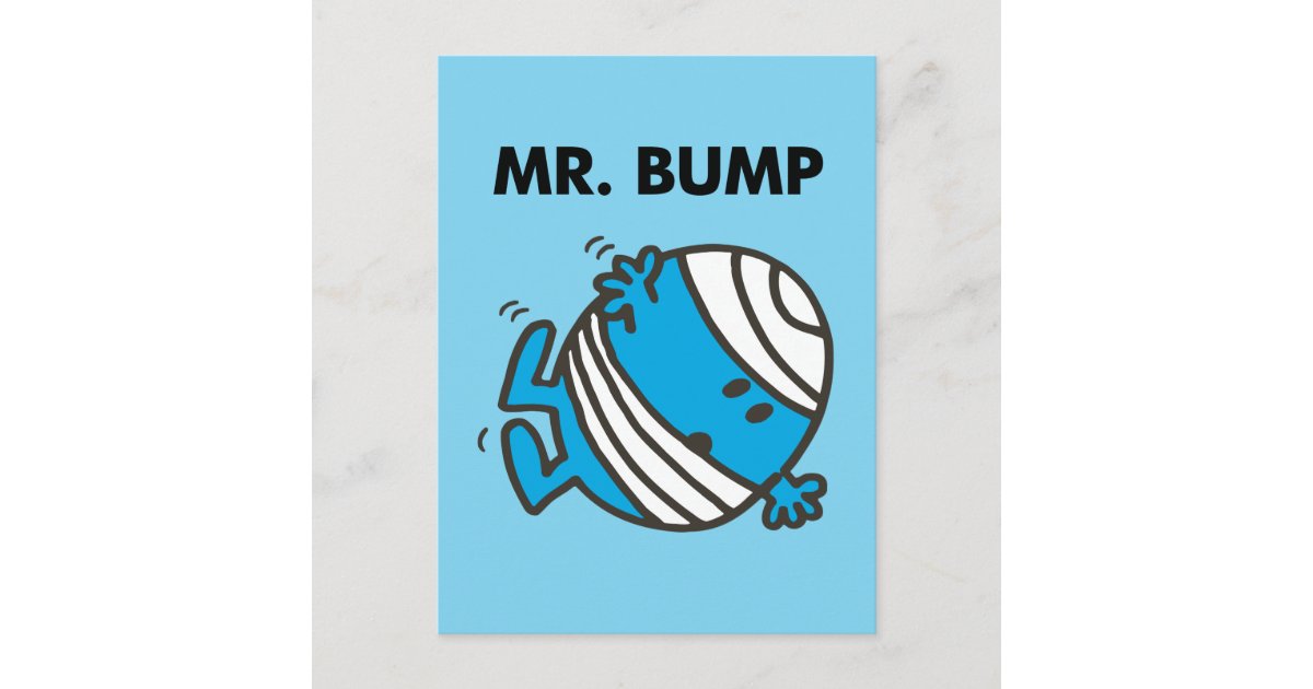 Mr. Bump Classic 3 Postcard | Zazzle