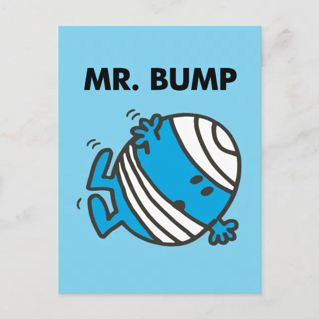 Mr. Bump Classic 3 Postcard | Zazzle