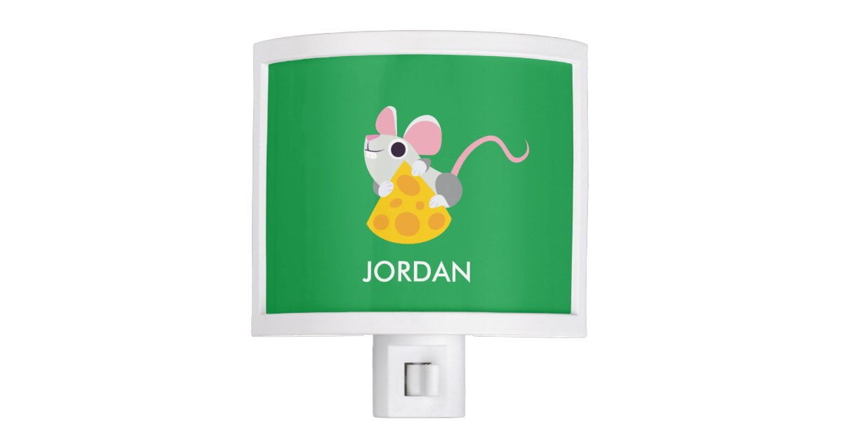 Mr. Cheeseman the Mouse Night Light | Zazzle