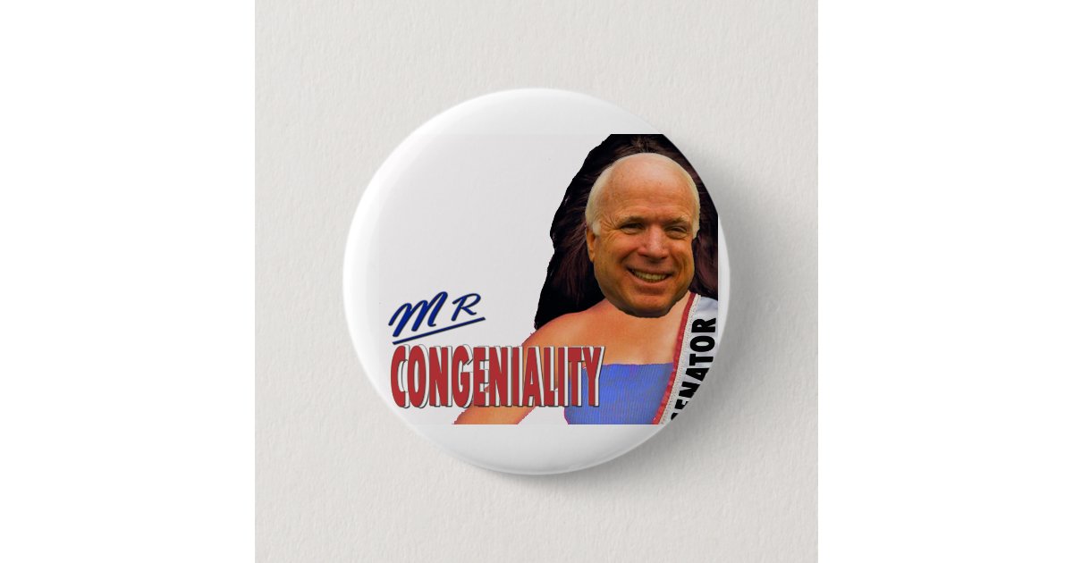 Mr Congeniality 2 Button | Zazzle