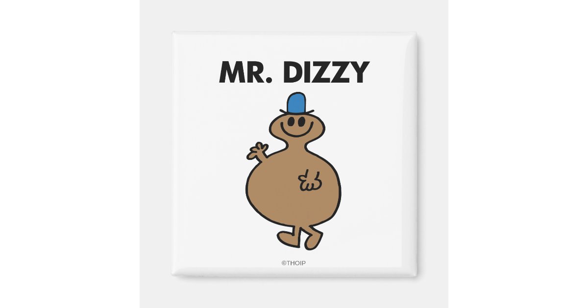 Mr. Dizzy | Classic Pose Magnet | Zazzle