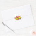 Mr. Happy & Little Miss Sunshine Wedding Classic Round Sticker | Zazzle