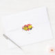 Mr. Happy & Little Miss Sunshine Wedding Classic Round Sticker | Zazzle