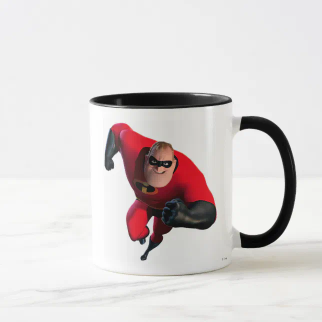 Mr. Incredible Running Disney Mug | Zazzle