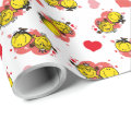 Mr. Men Little Miss Happy Sunshine Wedding Wrapping Paper | Zazzle