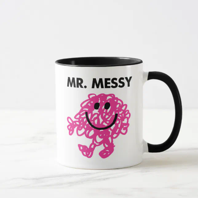 Mr. Messy | Classic Pose Mug | Zazzle