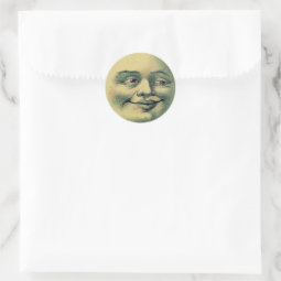 Mr. Moon - Sticker | Zazzle