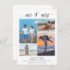 Mr Mrs Script Four Photo Wedding Save the Date | Zazzle