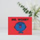 Mr Worry Classic Postcard | Zazzle
