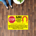 MRI Entry Warning Floor Decals | Zazzle