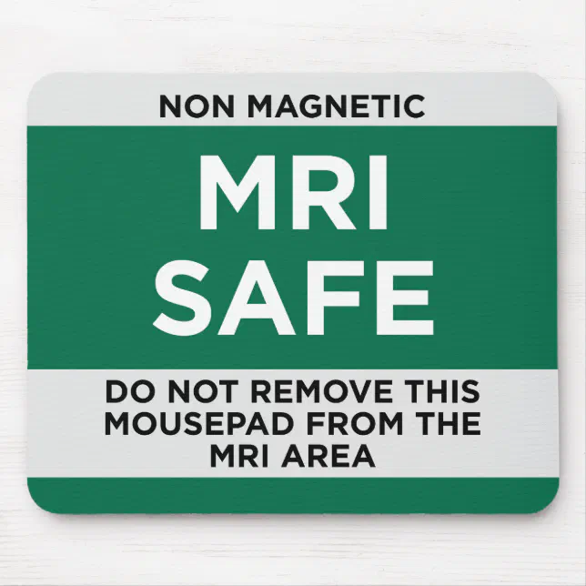 MRI Safe Mouse Pad | Zazzle