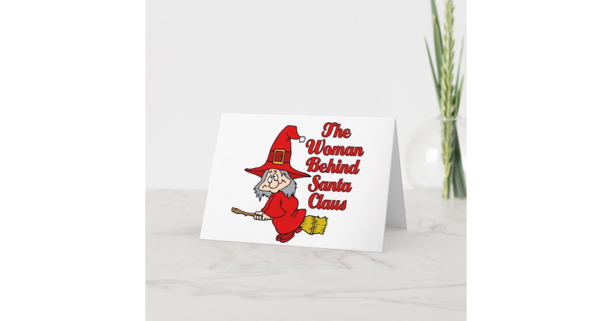 Mrs Claus Holiday Card Zazzle