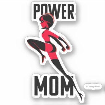 Mrs. Incredible | Power Mom Sticker | Zazzle
