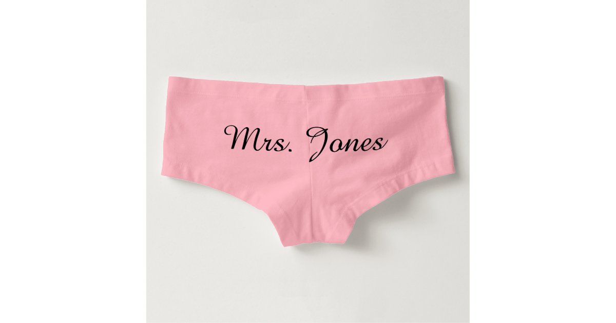 Mrs. Panties - Customize! | Zazzle.com