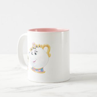 Mrs. Potts and Chip Two-Tone Coffee Mug | Zazzle