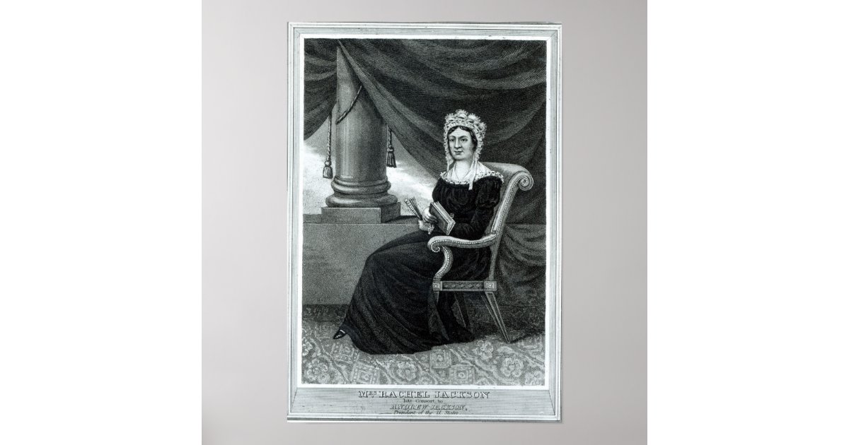 Mrs Rachel Jackson Poster | Zazzle
