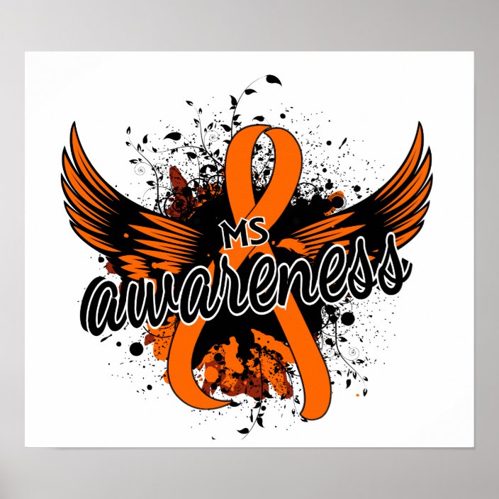 MS Awareness 16 Poster | Zazzle.com