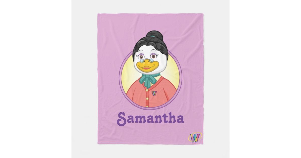 Ms. Birdy Fleece Blanket | Zazzle