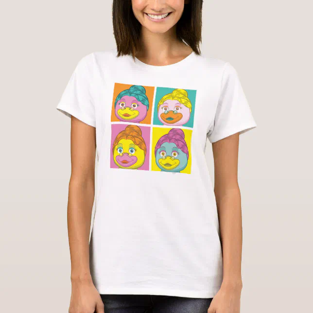 Ms. Birdy Pop Art T-Shirt | Zazzle