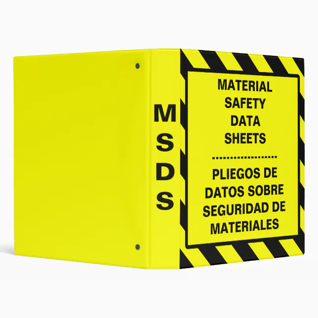 MSDS OSHA Binder | Zazzle