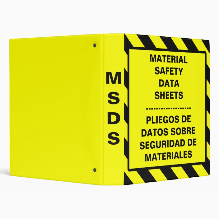 MSDS OSHA Binder | Zazzle.com