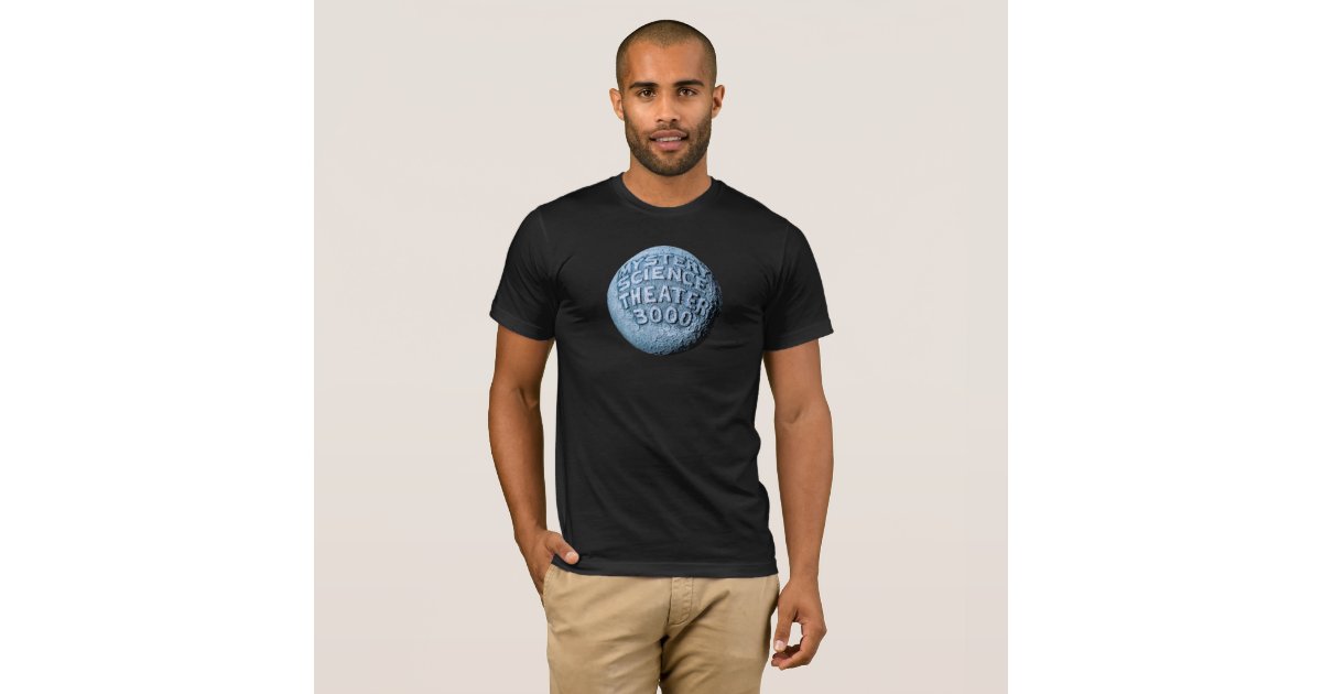 MST3K Moon T-Shirt (Black) | Zazzle