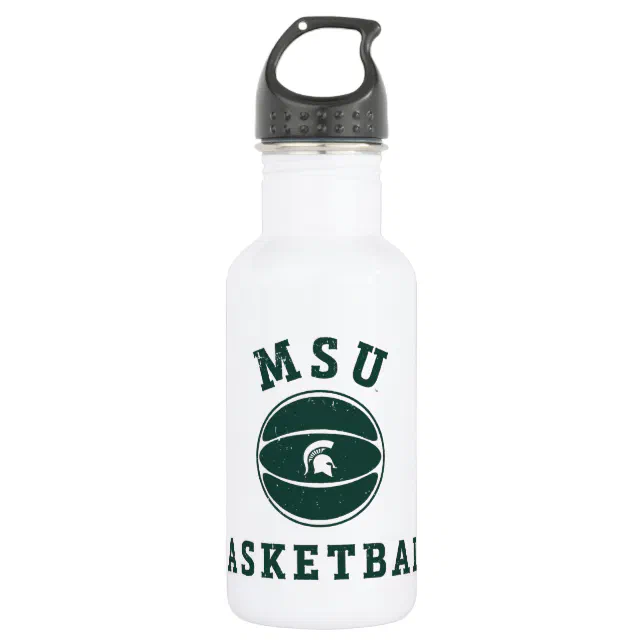 MSU Basketball | Michigan State University Stainless Steel Water Bottle ...