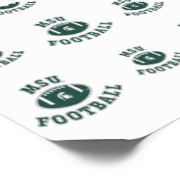 MSU Football | Michigan State University Temporary Tattoos | Zazzle