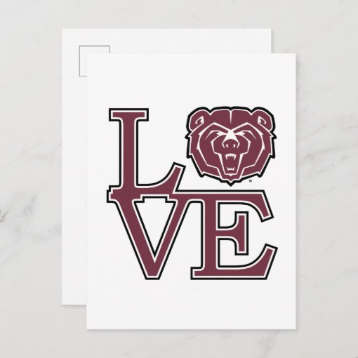 MSU Love Postcard | Zazzle