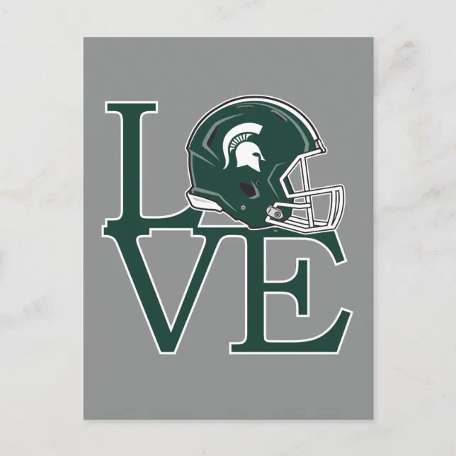 MSU Love Postcard | Zazzle