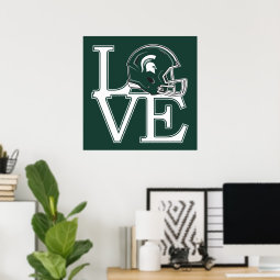 MSU Love Poster | Zazzle