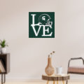 MSU Love Poster | Zazzle
