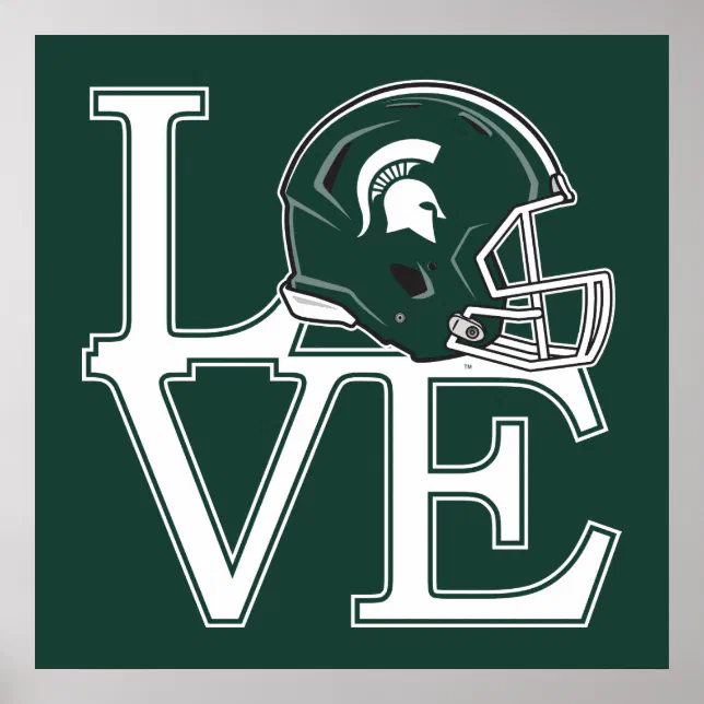 MSU Love Poster | Zazzle