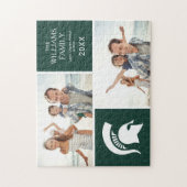 MSU Michigan State | Family Photo Collage Jigsaw Puzzle | Zazzle