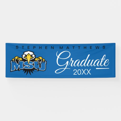 MSU Morehead State Graduate Banner | Zazzle