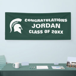 MSU Spartan Banner | Zazzle