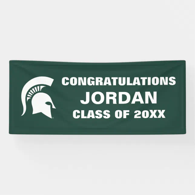 MSU Spartan Banner | Zazzle