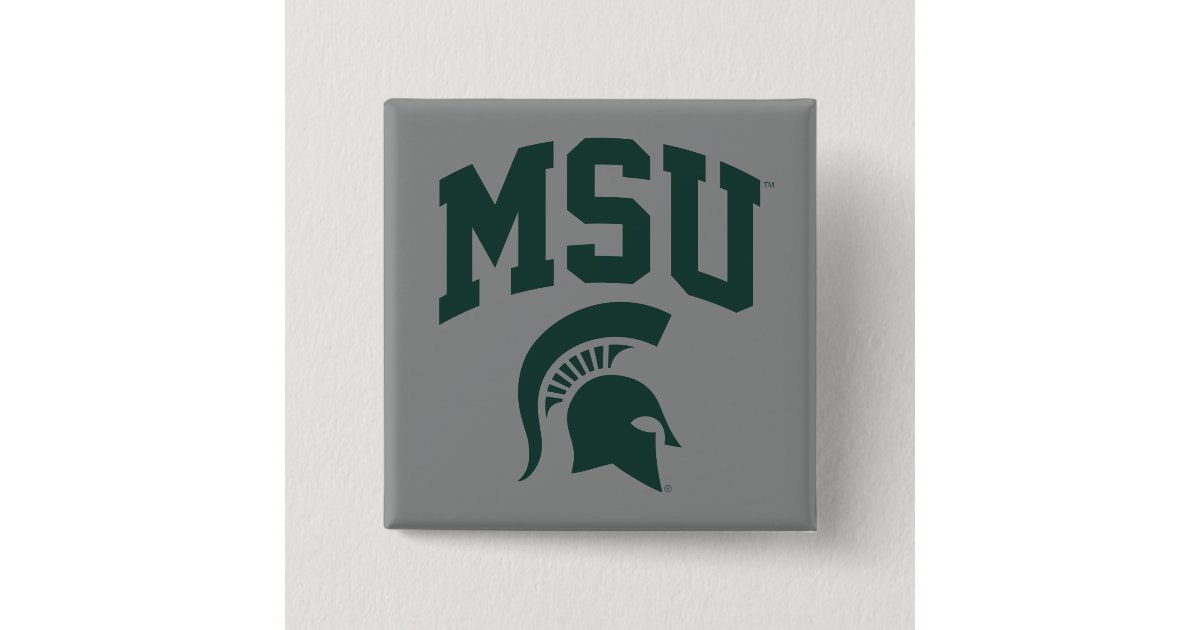 MSU Spartans Button | Zazzle