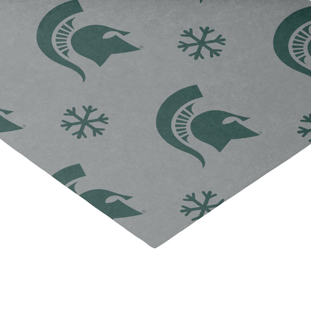 MSU Spartans Holiday Tissue Paper | Zazzle