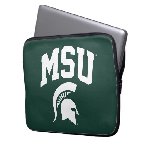 MSU Spartans Laptop Sleeve | Zazzle