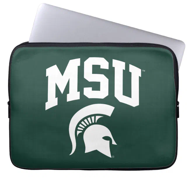 MSU Spartans Laptop Sleeve | Zazzle