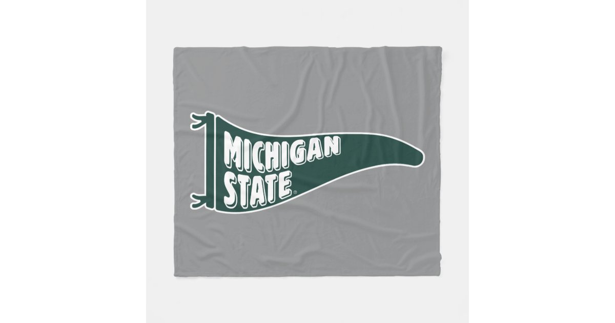 MSU Spartans | Michigan State University 4 Fleece Blanket | Zazzle