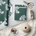 MSU Spartans Wrapping Paper | Zazzle