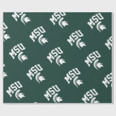MSU Spartans Wrapping Paper | Zazzle