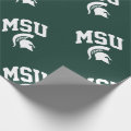 MSU Spartans Wrapping Paper | Zazzle