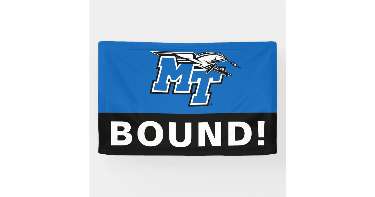 MT Blue Raiders Banner | Zazzle