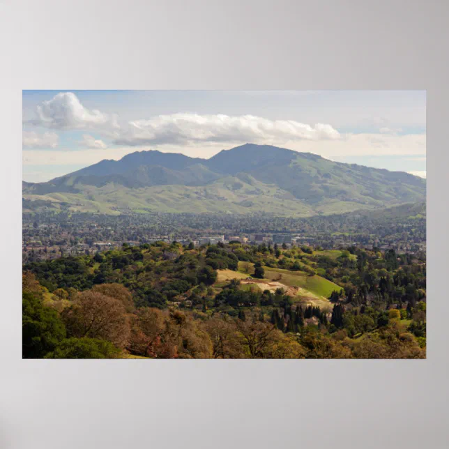 Mt. Diablo Poster | Zazzle